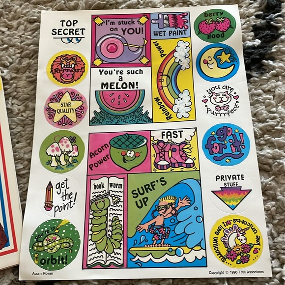 Troll book clubs | Other | Vintage 8s Troll Book Clubs Set | Poshmark
